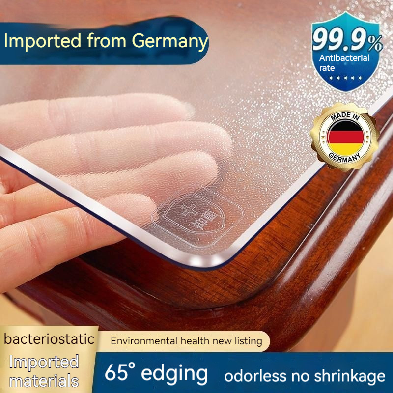 PVC transparent soft glass table mat waterproof high temperature ...