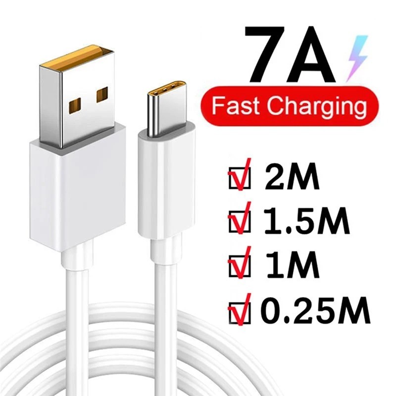 7A Type C Data Line - Super Fast Charge - Super-Fast Charging Cable ...