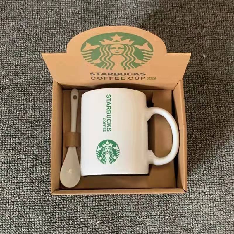 Starbucks Cup With Tea Spoon Starbucks Mug Cawan Starbucks Coffee Cup ...