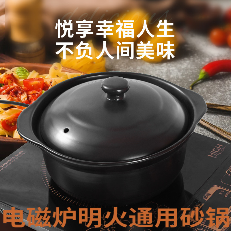[48H Shipping] Jingdezhen Kangshu Clay Pot for Induction Cooker, Rice ...