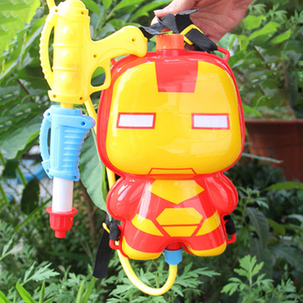 Pull Water Gun Water Backpack Launcher Backpack Style Water Gun Outdoor ...