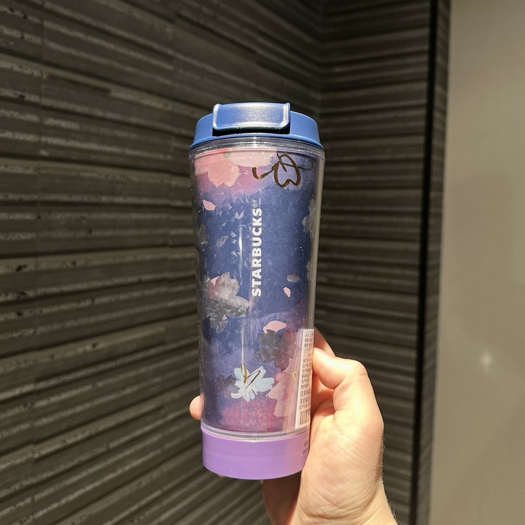Ins Starbucks Cup Starbucks Cup Cherry Blossom Season 355ml Night ...