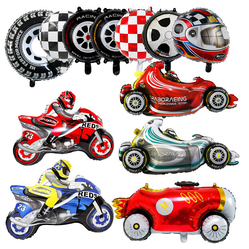 [SG] Formula One F1 Race Car Foil Balloons Party Theme Festive ...