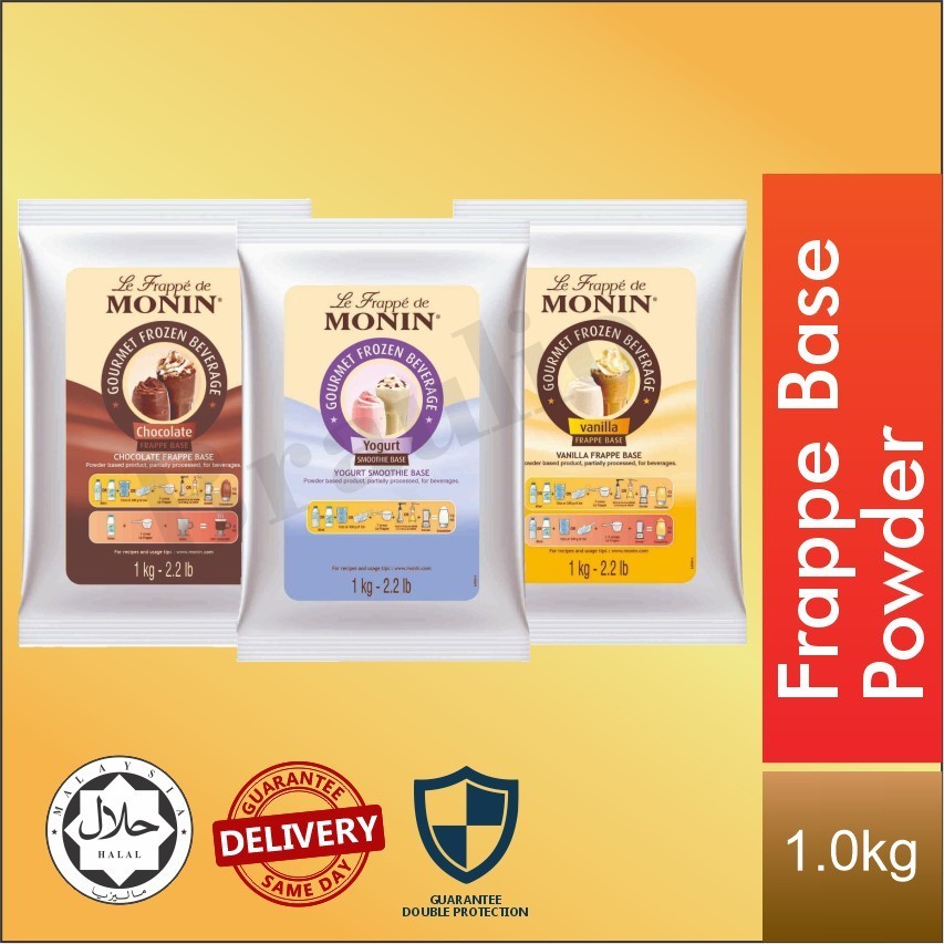 Monin Frappe Base Powder (Selection Flavour) - 1kg | Shopee Singapore