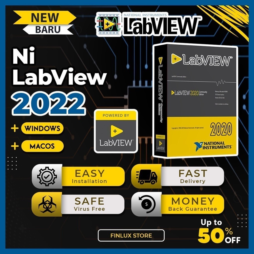 Ni LabViEW 2022 Full Version Lifetime For Win & McOS | Shopee Singapore