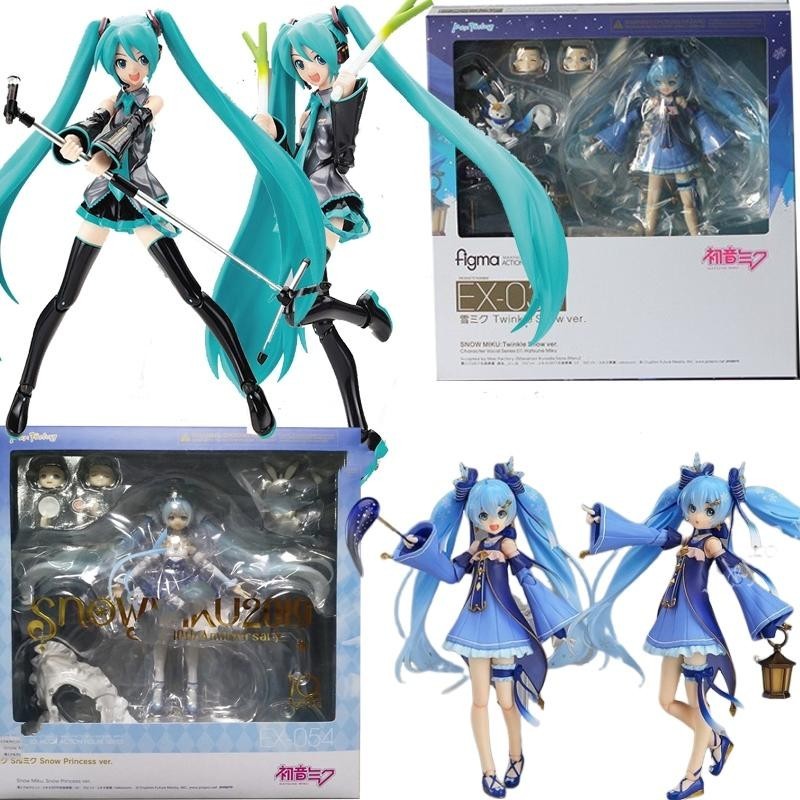 Action figures Hatsune Miku Figma 014 EX037 EX054 Mobile joint ...