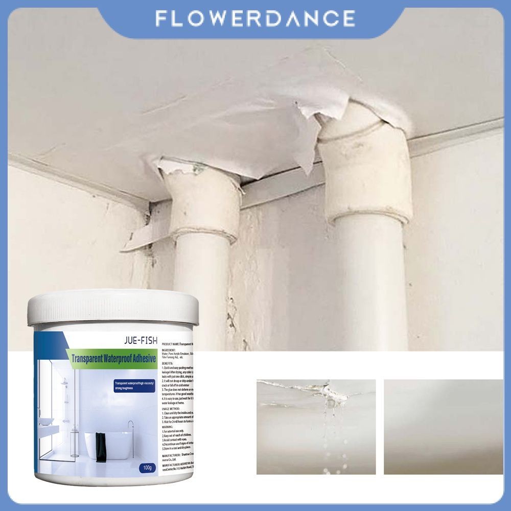 Jue-fish Waterproof Glue Anti-leakage Transparent Sealant High Bond ...