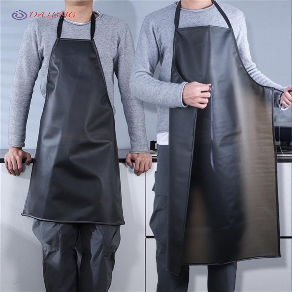 Waterproof PVC Black Apron for All Types of Cleaning Tasks in Wet ...