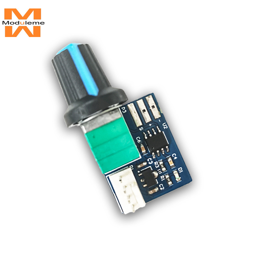 12V Single-channel Fan Speed Controller Pwm Speed Controller 25KHZ with ...