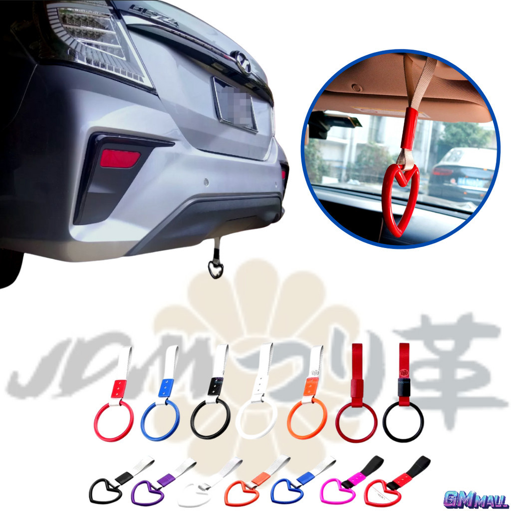 PERODUA BEZZA HANDLE PULL RING Roof Grab Handle Strap Ring Tsurikawa ...