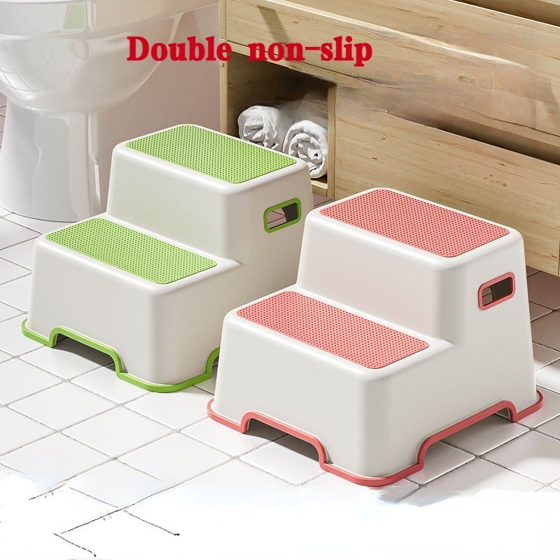 Children Step Stool Kids Mini Ladder Toilet Bathroom Step Board Ladder ...