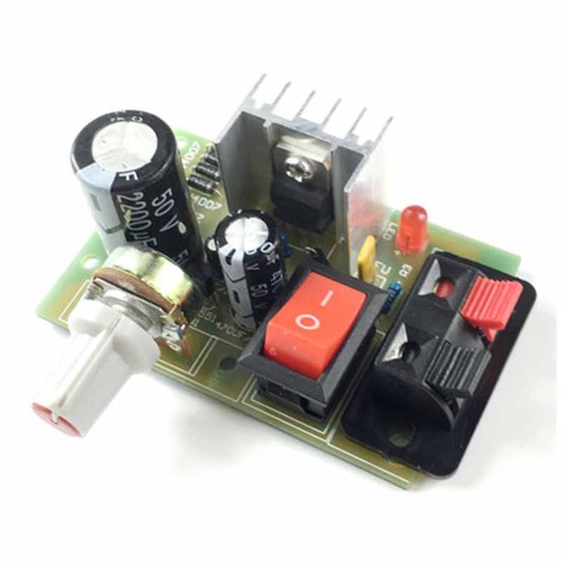 LM317 DC Adjustable Regulated Power Supply Module for Training Welding ...