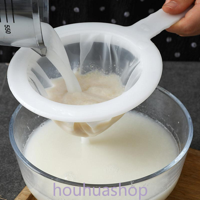 Kitchen Nut Milk Filter Ultra-fine Mesh Strainer Nylon Mesh Filter ...