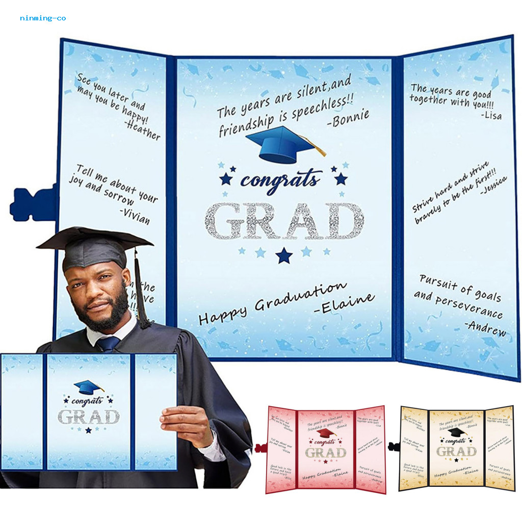 ninming Signature Book Signing Graduation Card 2024 Graduation Party ...