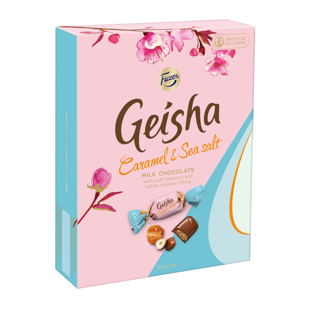 Geisha Caramel & Sea Salt Chocolate, 150g | Shopee Singapore