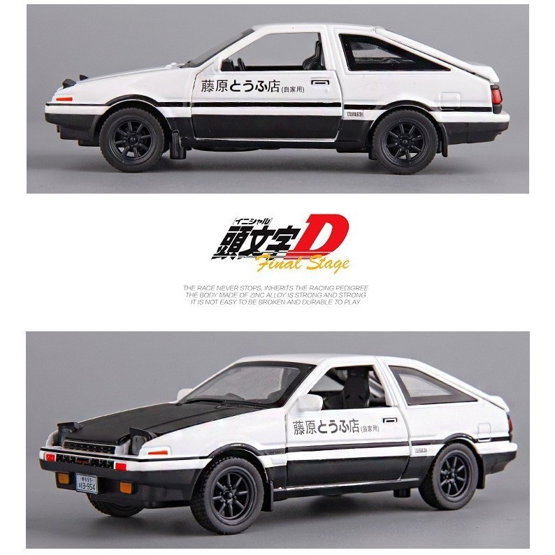 Alloy Metal Body Toyota AE86 Diecast Collector Car Collection Car ...