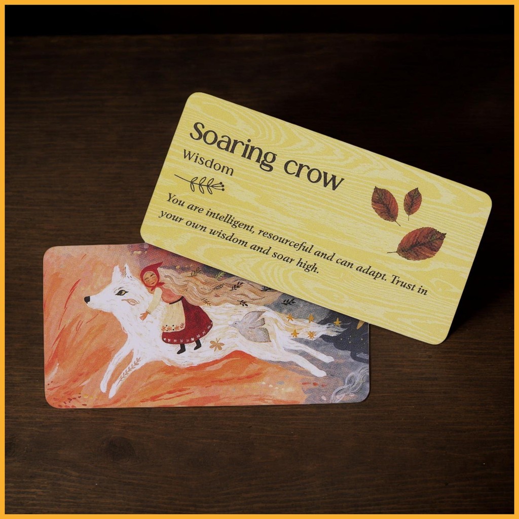 Oracle Cards for Beginners 40 Sheets Oracle Tarot Cards Animal Theme ...