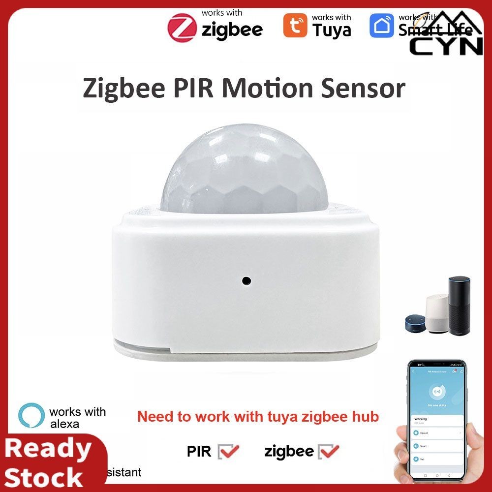 Tuya Zigbee Motion Sensor Ceiling Wall Surface Pir Infrared Motion ...