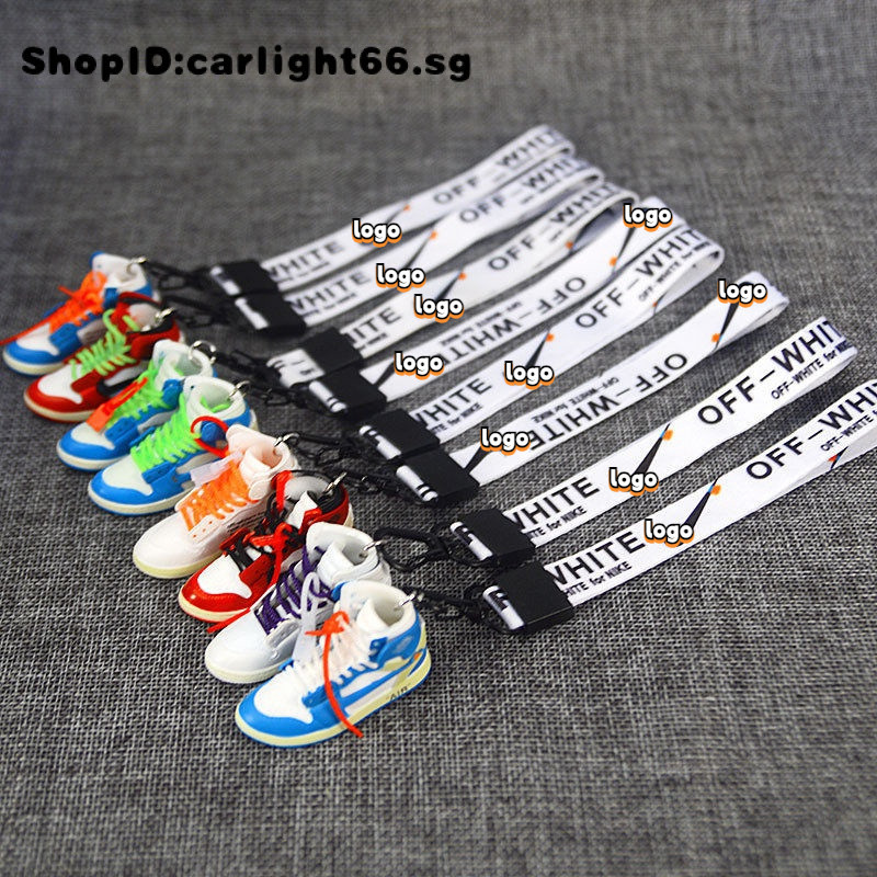 Mini Shoe Model Keychain Streamer 3D Basketball Shoes Warehouse ...