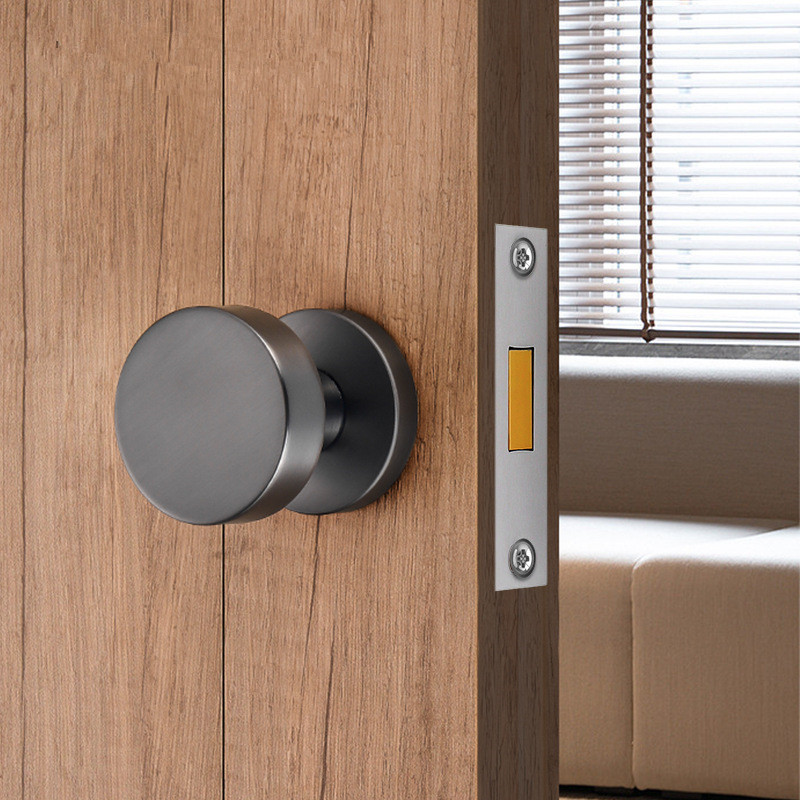 Invisible Door Lock Single-Sided Lock Concealed Lock Indoor Bedroom ...