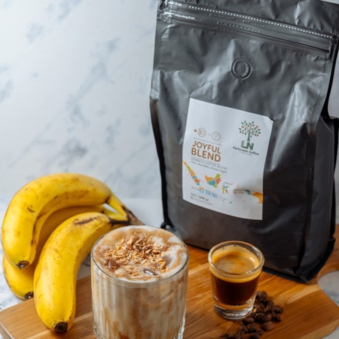 Joyful Blend 1kg - Espresso Roast Arabica Roasted Coffee Beans Kopi 1kg | Shopee Singapore