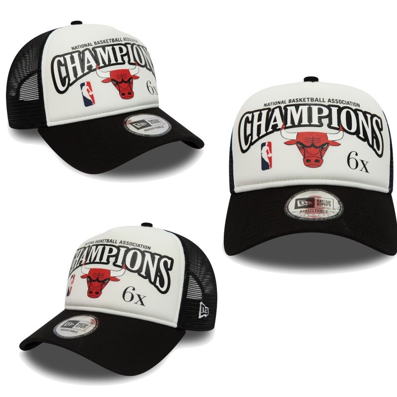NBA Basketball Hat Basketball New Era Black NBA Team "Chicago Bulls ...