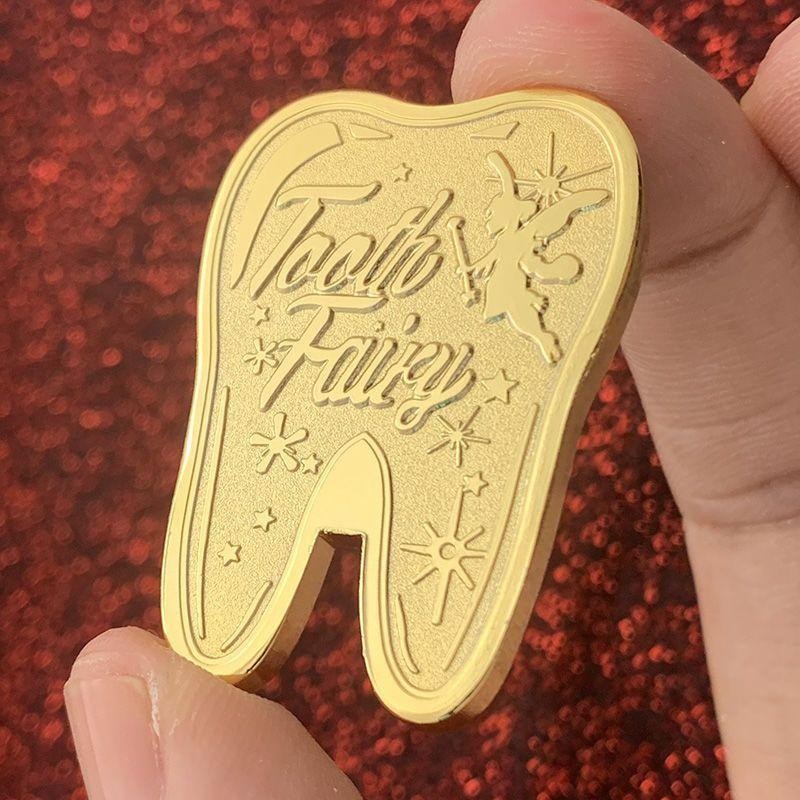 Tooth Fairy Commemorative Coin Children's Deciduous Tooth Commemorative ...