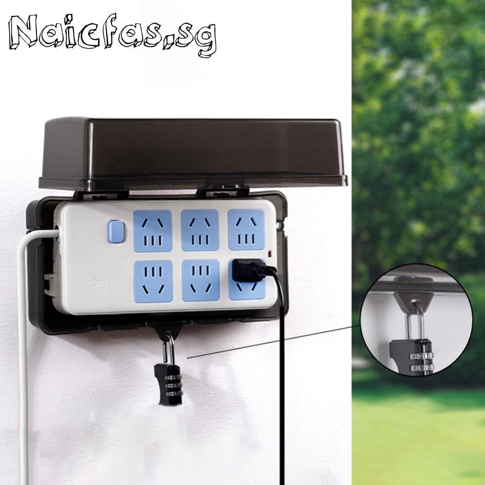 Waterproof Large Outdoor Electrical Box Weatherproof Protect Outlet ...