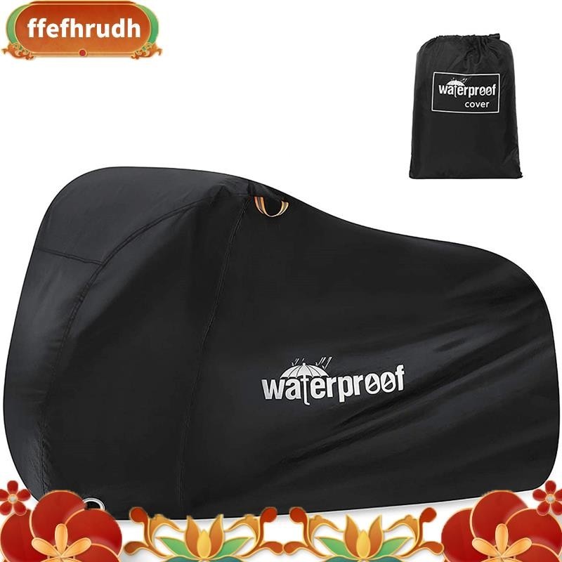 Bike Cover for 1 or 2 Bikes, 210T Waterproof Outdoor Bicycle Storage ...