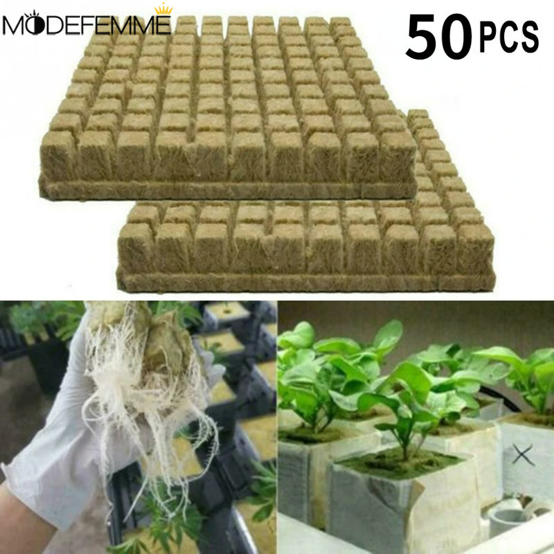 Cultivation Planting Blocks - Rock Wool Plug Seedling Block - Rockwool ...