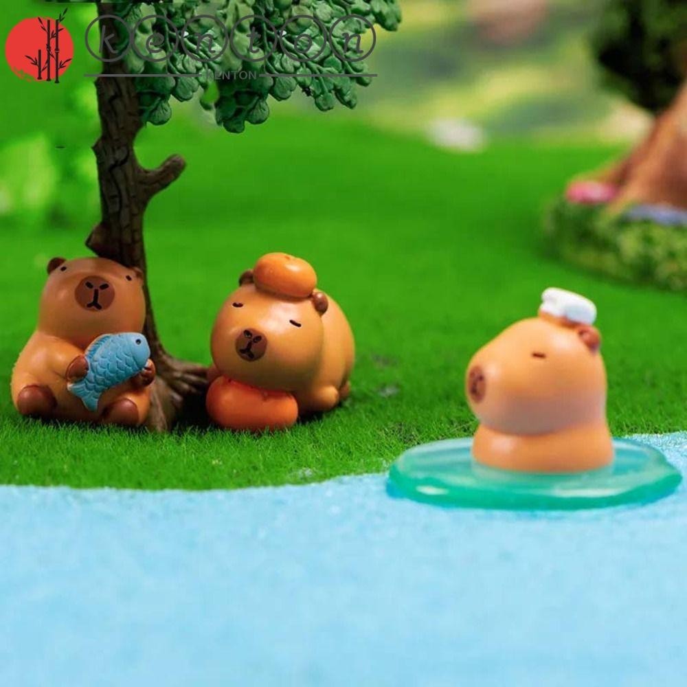 KENTON Capybara Figure Toys, Animals Capibara Simulation Simulation ...