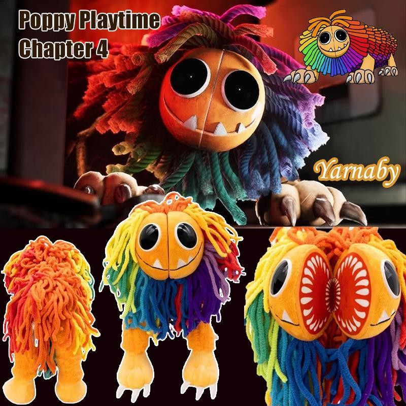 Poppy Playtime 4 Yarnaby Plush Toy Horror Game Characters Yarnaby Song ...