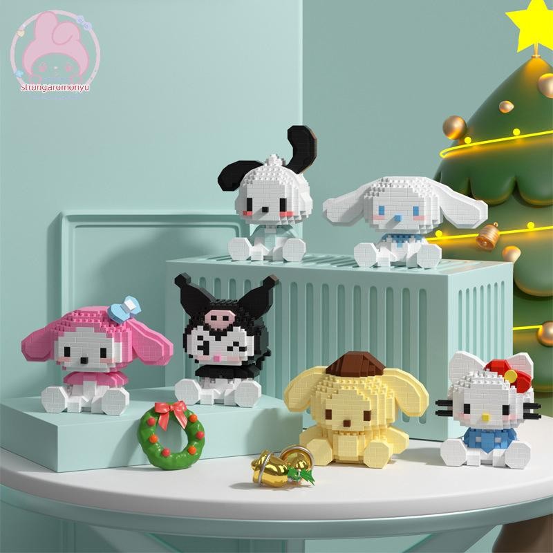 strongaromonyu Sanrio Hello Kitty Building Blocks Anime Cinnamoroll ...