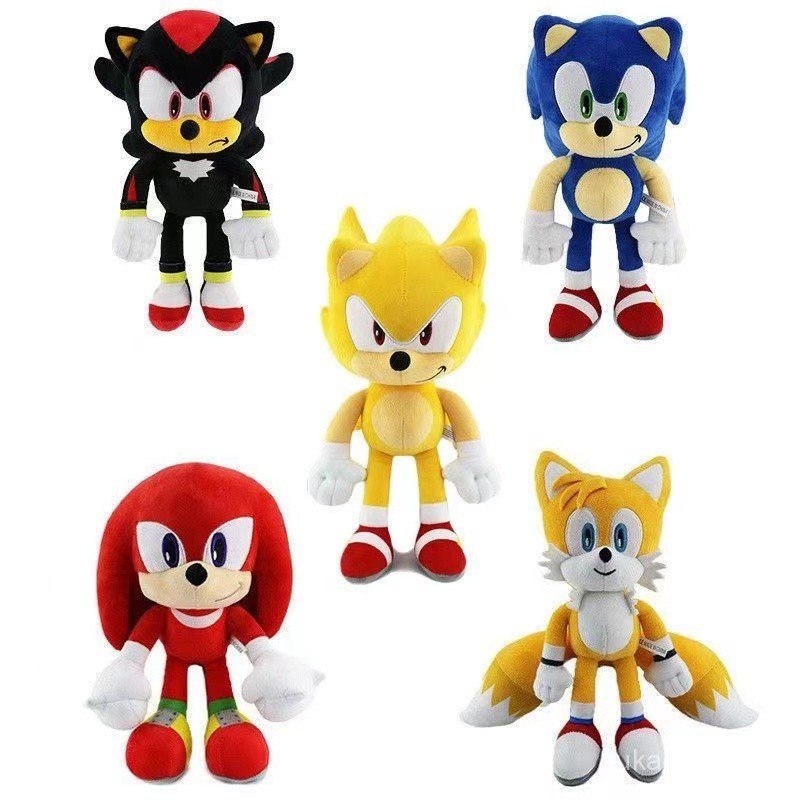 New Sonic Mouse Super Sonic Plush Toys Five Types Q Sonic the Hedgehog ...