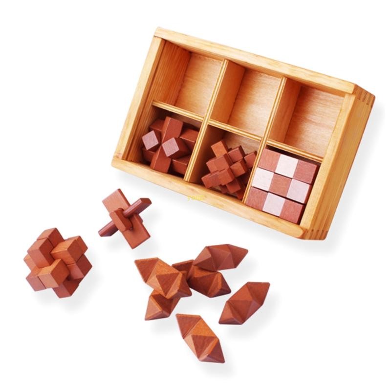 youn Puzzle Luban Lock Kong-Ming Interlocking Game Intelligence ...