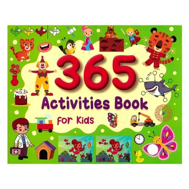 365 Activities For Kids ( Green ) | Shopee Singapore