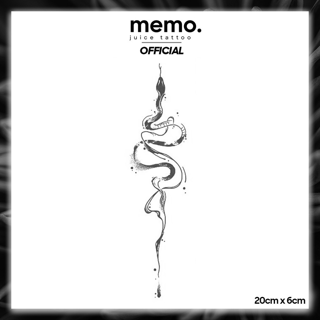 【MEMO.SG】Jagua Semi Permanent Tattoo 18cm*11cm - Last 15 Days; tattoo ...
