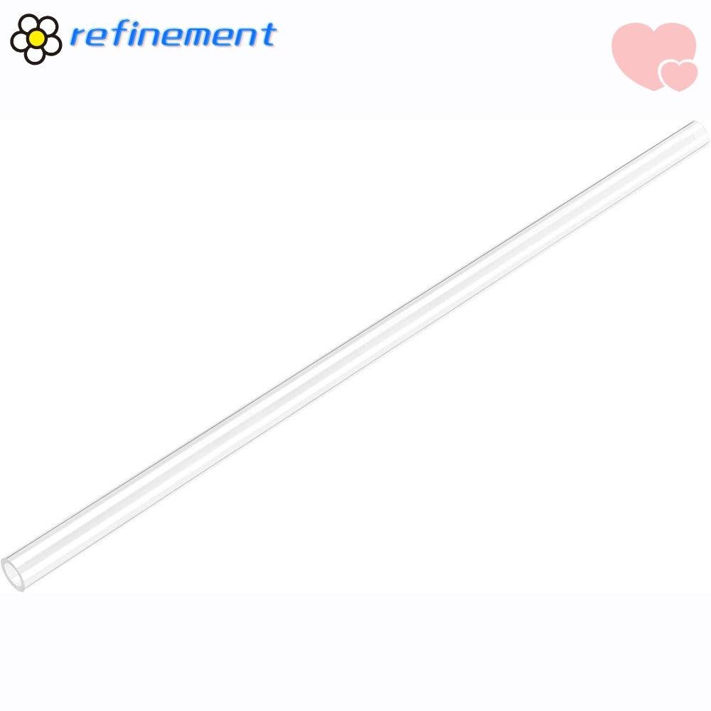 REFINEMENT 10Pcs Rigid Tubing, Transparent 500mm Length Plastic ...