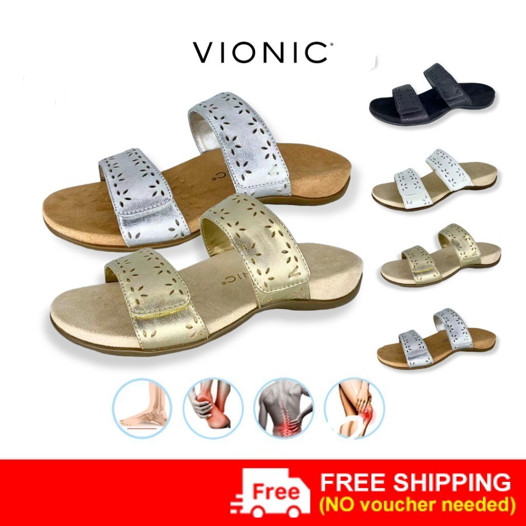 Sandal Perempuan VIONIC V309 Health Shoe Sandal Arch Support Relief ...