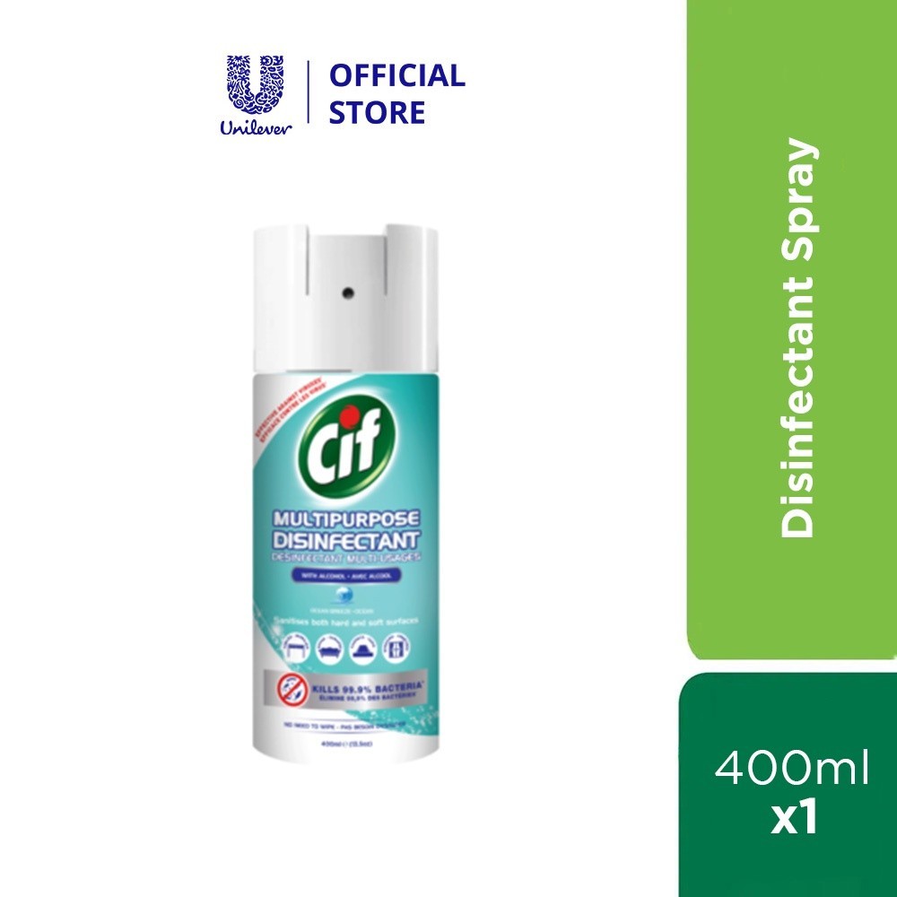 Cif Multipurpose Disinfectant Spray, 400ml | Shopee Singapore