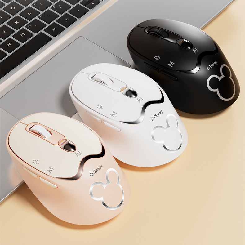 Disney DS-M99 Wireless Intelligence Voice Mouse 2.4G Bluetooth 5.2 Dual ...