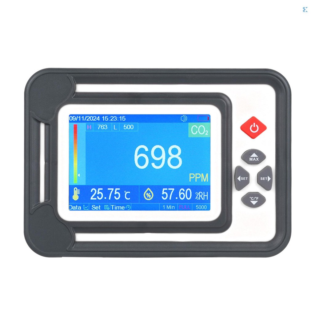 3 in 1 Carbon Monoxide Detector Digital CO2 Monitor CO2 Meter Gas ...