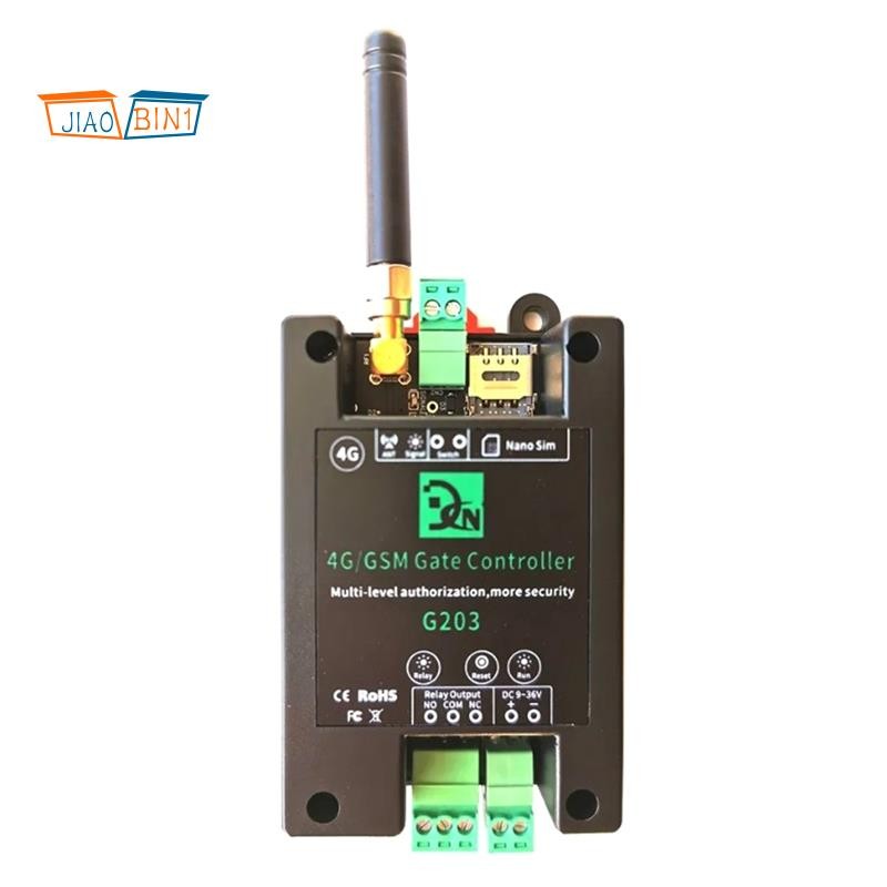 GSM 4G LTE Access Controller SMS APP Remote Control On/Off Relay Switch ...