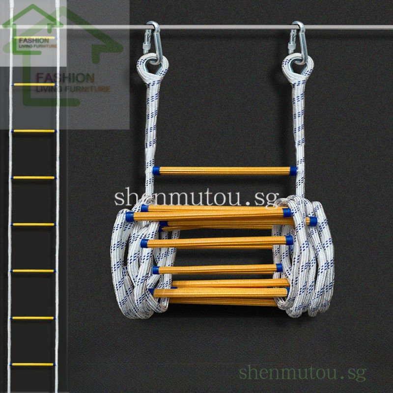 Rope Ladder Fire Protection Rope Ladder Non-Slip Wear-Resistant ...