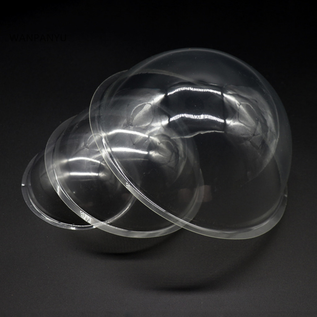 wanpanyu 10Pcs 9/12/16cm Hemisphere Dome Covers Globe Half Round Clear ...
