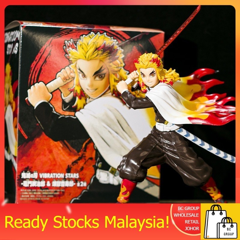 Demon Slayer Flame Hashira Rengoku Kyoujurou Figure Toys 鬼灭 模型 | Shopee ...