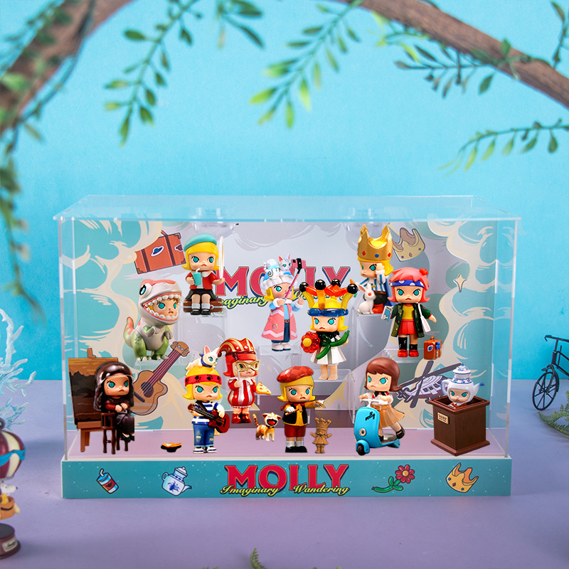 [POPMART House] POPMART Display Box POPMART MOLLY POPMART Display Box ...