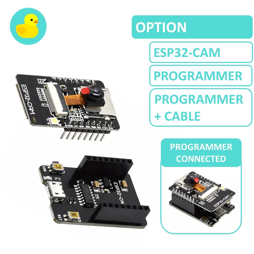 ESP32 CAM ESP8266 WiFi + Bluetooth Development Module With OV2640 Camera | Shopee Singapore