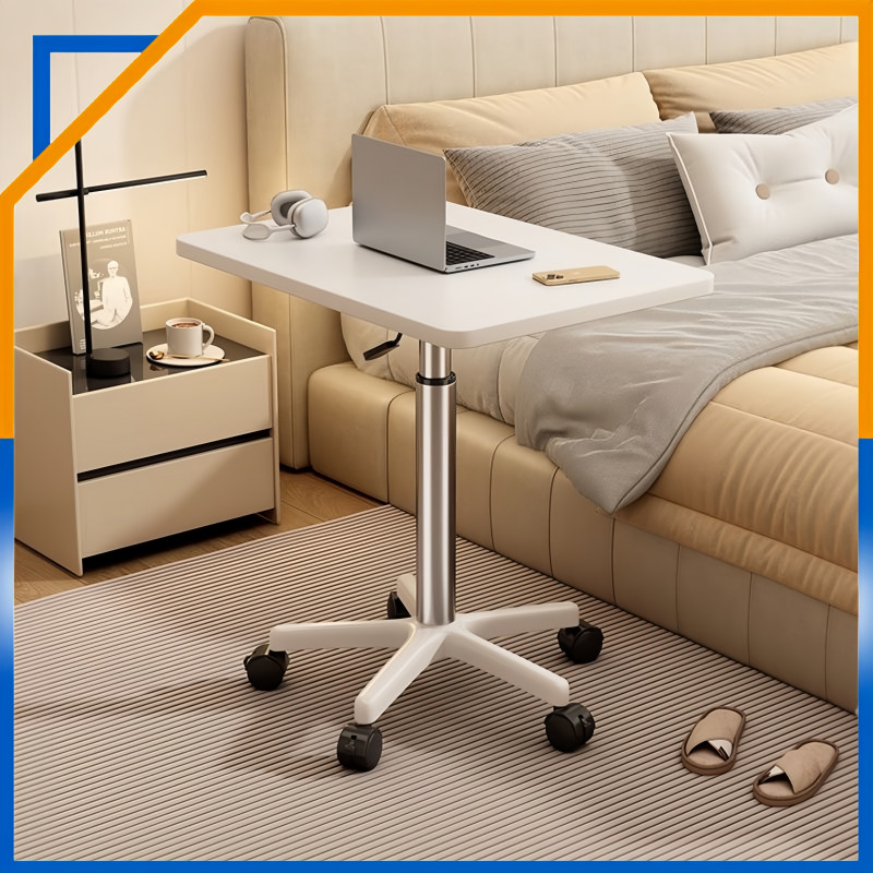 Computer Desk Pulley Home Desk Lift Mobile Bedside Table Simple Laptop ...