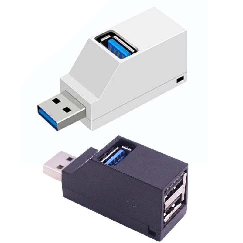 iny 3 Ports USB Hub Compact USB Adapter Splitter Improved Connection ...